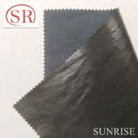 China A4 Sample PU Leather Dark Reflective Waterproof for Cloth for sale