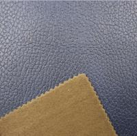 China Blackout PVC Synthetic Leather with Sheepskin Pattern for Handbag and Car Seat Products Sofa Waterproof Fabric for sale