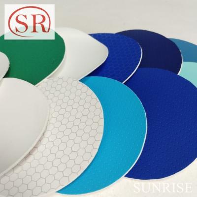 China Hot Selling Anti-hydrolysis and Fireproof PVC Faux Artificial Synthetic Leather Fabric for Ball for sale