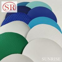 China Hot Selling Anti-hydrolysis and Fireproof PVC Faux Artificial Synthetic Leather Fabric for Ball for sale