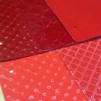 China Customize PU Synthetic Leather with Microfiber and Embossed Stretch for Automotive Interior and Steering Wheel for sale