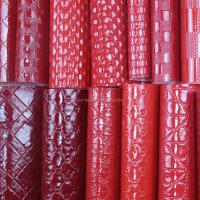 China Customize PU Synthetic Leather with Microfiber and Embossed Stretch for Automotive Interior and Steering Wheel for sale