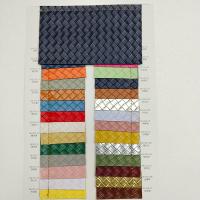 China Designer Customizes Granular logo PU Printed Embossed Synthetic Leather Fabric for Handbags Notebook Phone Faux Leather Fabric for sale