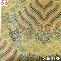 China Brocade Jacquard Fabric PU Leather Stretchable Embossed Outdoor Home Textile for Sofa Bag Car Garment Blackout Wicking Features for sale