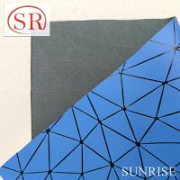 China PU Leather Embossed Fireproof Material Quality for Sofa Furniture Car Seat for sale