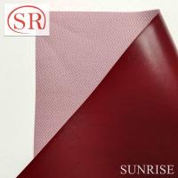 China PU Leather Embossed Fireproof Material Quality for Sofa Furniture Car Seat for sale