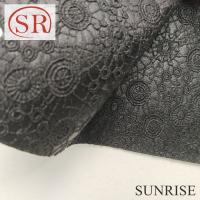 China Non Woven Base Super Soft Leather Fabric Faux Leather Sheet for Backpack Sofa Semi-pu Artificial Leather for sale