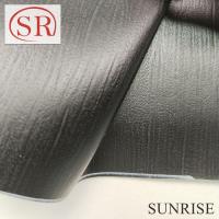 China Non Woven Base Super Soft Leather Fabric Faux Leather Sheet for Backpack Sofa Semi-pu Artificial Leather for sale