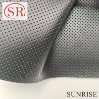 China Non Woven Base Super Soft Leather Fabric Faux Leather Sheet for Backpack Sofa Semi-pu Artificial Leather for sale