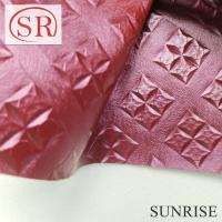 China Hot Selling Semi-PU Litchi Grain Faux Artificial Synthetic Leather Fabric for Cars Seat Furniture for sale