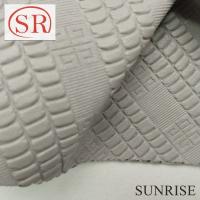 China Hot Selling Semi-PU Litchi Grain Faux Artificial Synthetic Leather Fabric for Cars Seat Furniture for sale