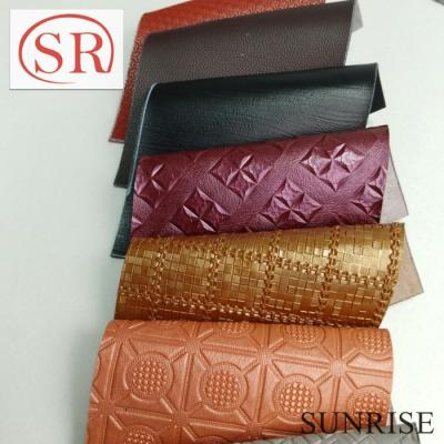 China Metallic Film Pu Leather Snake Patterned Design Metal Glossy Pu Leather for Lady Shoe and Bag for sale