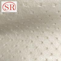 China 1.3MM Thick Printed PVC Faux Artificial Synthetic Leather Fabric for Cars Seat for sale