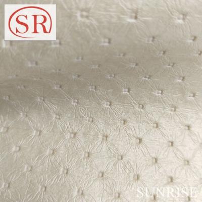 China 1.3MM Thick Printed PVC Faux Artificial Synthetic Leather Fabric for Cars Seat for sale