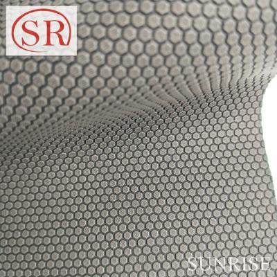 China Embossed Perforated PVC Artificial Leather with Foam/Sponge for Car Seat Covers Auto Interiors Furniture Upholstery or Bag Use for sale