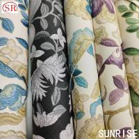 China Customize Print PVC Artificial Leather Flower Printed PVC Faux Leather for Cars Seat for sale
