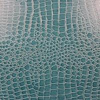 China Pu PVC crocodile Synthetic Leather Fabric for sale