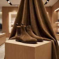 China Synthetic Leather 70% Leather Percentage Factory Supply High Quality Suede Leather Wind Proof Finished Fabric Materials for sale