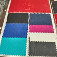 China Customizable PU Artificial Faux Synthetic Leather Fabric for Making Shoes for sale