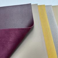 China Eco-friendly Waterproof PVC Synthetic Leather Fabric for Shoes Upper for sale