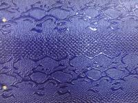 China PVC Wholesale Factory Snake Skin Jewelry Boxes Packaging  Faux Leather Fabric Materials for sale