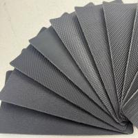 China Faux Leather PU Microfiber  Embossed Fabric Raw Material PU Synthetic Leather for Shoes Making for sale