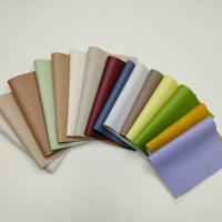 China Customizable,in Various Colors, Grainy Soft Embossed Synthetic PU Leather Water Resistant Stretchable for Shoes Bags for sale