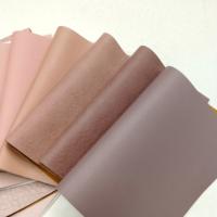China Pink Cute Series Embossing Synthetic Leather Vintage Floral Embossing Faux Pu Leather Pu Leather Material for Woman  Shoes Bags for sale