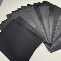 China 2025 Hot-selling Custom Edition, Black Series Artificial PU Leather for sale