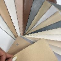 China Free Samples Recycled Faux Soft Custom Colors  PU Synthetic Eco Leather for Making Shoe Lining Material for sale