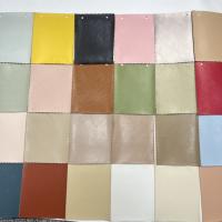 China Free Samples Recycled Faux Soft Custom Colors  PU Synthetic Eco Leather for Making Shoe Lining Material for sale
