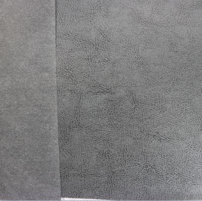 China Breathable Microfiber Suede PU Nonwoven R64 Design Synthetic Faux Leather Shoes Insole Lining Heel Grip Material for sale