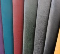 China PU Abrasion Resistant Faux Leather Fabric Nonwoven Backing with R64 Design Leather Material for Shoes Lining for sale
