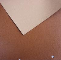 China ECO Friendly Double Sized Leather Goods Pu Synthetic Leather for Shoes Lining for sale