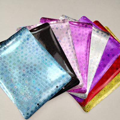 China Wholesale Retro Multi-color Star Patterns,shiny Glossy Surface,customized, Waterproof PU Leather for Shoes Bags Outdoor for sale