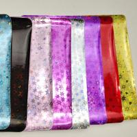 China Wholesale Retro Multi-color Star Patterns,shiny Glossy Surface,customized, Waterproof PU Leather for Shoes Bags Outdoor for sale