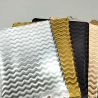 China High-End Retro PU Synthetic Leather Shiny Color with Corrugated Pattern Waterproof for Shoes Bags Sofas for sale