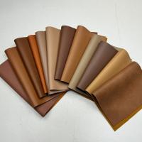 China Brown Series, Best-selling High-quality  PU Faux Leather Fabric Synthetic  Leather for Shoes ,Sofa Decoration for sale
