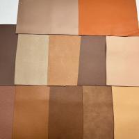 China Brown Series, Best-selling High-quality  PU Faux Leather Fabric Synthetic  Leather for Shoes ,Sofa Decoration for sale