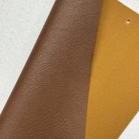 China Brown Series, Best-selling High-quality  PU Faux Leather Fabric Synthetic  Leather for Shoes ,Sofa Decoration for sale