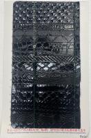 China Fashionable Crocodile - Print Artificial Leather Fabric for sale