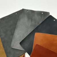 China PU Faux Artificial Synthetic Leather Fabric Material Leatherette for Shoes Bags for sale