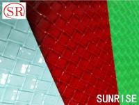 China Vibrant Heart-shaped TPU Leather Adorned with Glittering Details Offers a Capativating Artificial yet Luxurious Topuch for sale