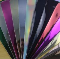 China OEM TPU Mirror PU Synthetic Leather Fabric for Shoes Women for sale