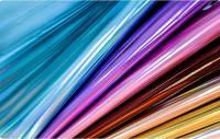 China Printed Silver Rainbow Coating Reflective PU Shoes Fabric Material Leather for Shoes Bags for sale