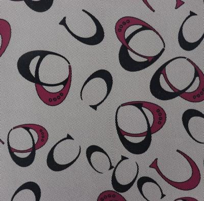 China New Design Two Tones Printing Fabric Iridescent Pu Synthetic Leather Pu Leather for Shoe Lining for sale
