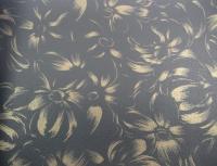 China New Design Two Tones Printing Fabric Iridescent Pu Synthetic Leather Pu Leather for Shoe Lining for sale