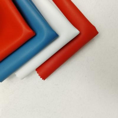 China High Performance New High Quality Soft Hand Feeling Abrasion-Resistant Textured Pu Leather for Shoes Pu Faux Leather Fabric for sale