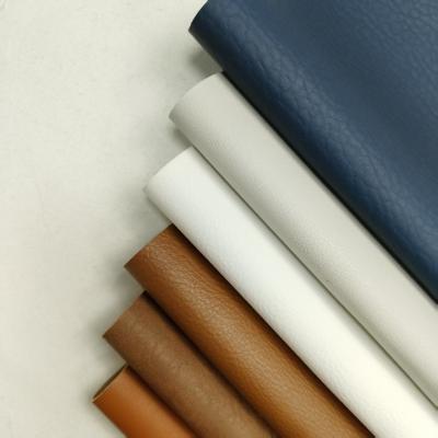 China Abrasion-Resistant Eco-Firendly High Quality  Soft Hand Feeling Embossed Pu Leather for Shoes Pu Synthetic Leather Fabric for sale