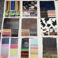China Free Sample PU Faux Leather Fabric for Shoes, PU Rexine Leather Material Stock Sheets for Shoes Decoration for sale